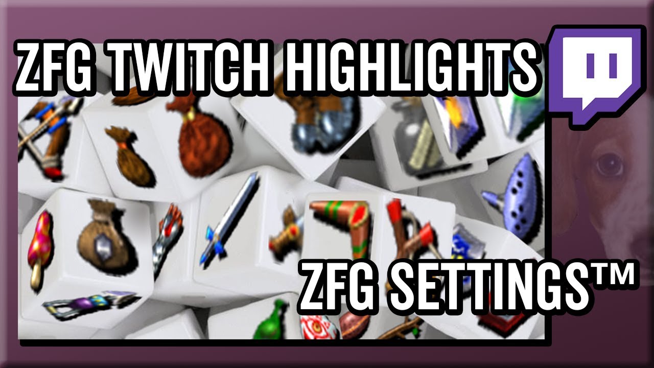 ZFG Settings™ (OoT Randomizer Part 1) - ZFG Twitch Highlights - YouTube