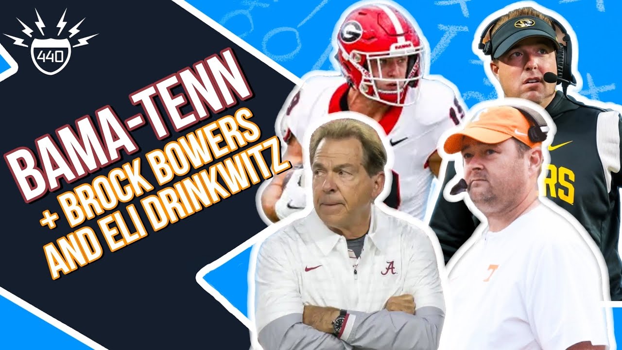 Brock Bowers injury update, Bama vs. Tennessee Preview, Mizzou's Eli ...