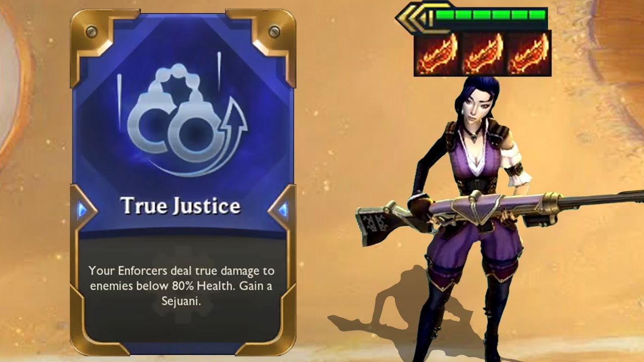 True Justice Cait - Easy 10k DMG per round! | 3 Guinsoo | TFT Set 6.5 ...