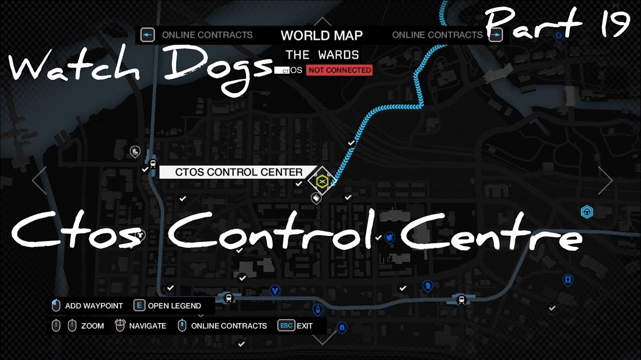 Watch Dogs || Ctos Control Center Pt 19 || PLAYERMO9 - YouTube