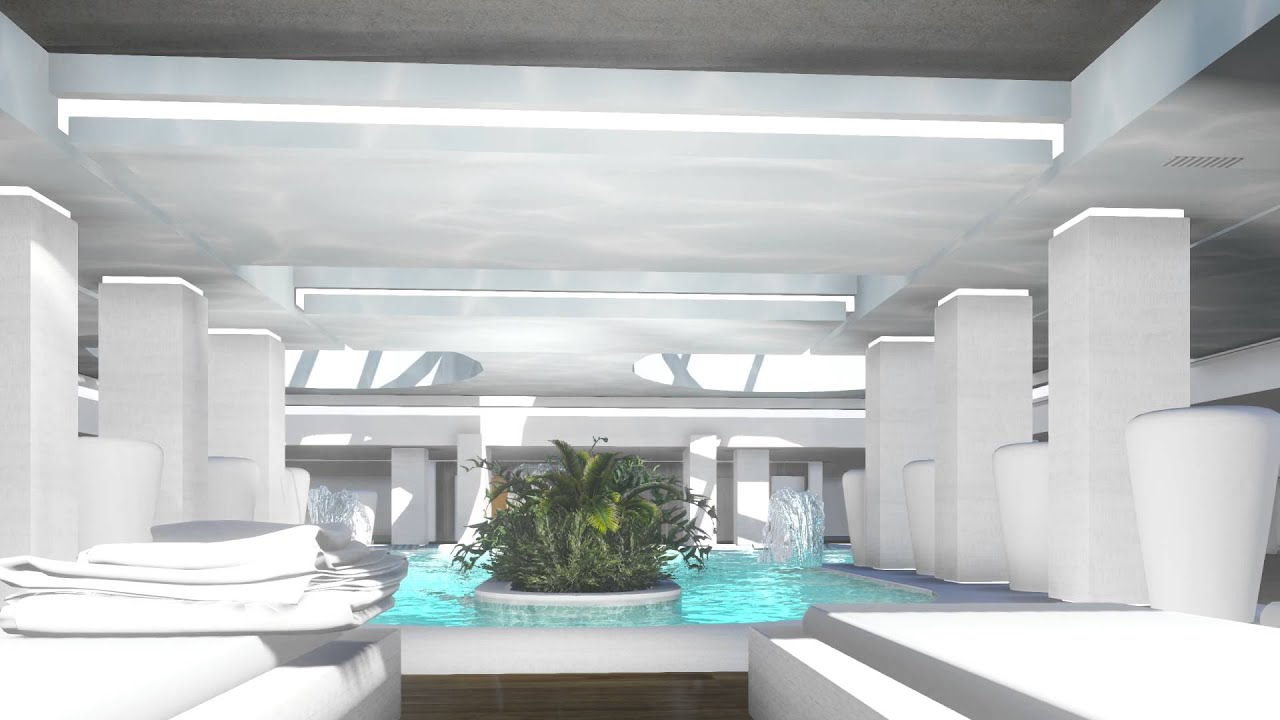 AVRA SPA Water caustics - YouTube