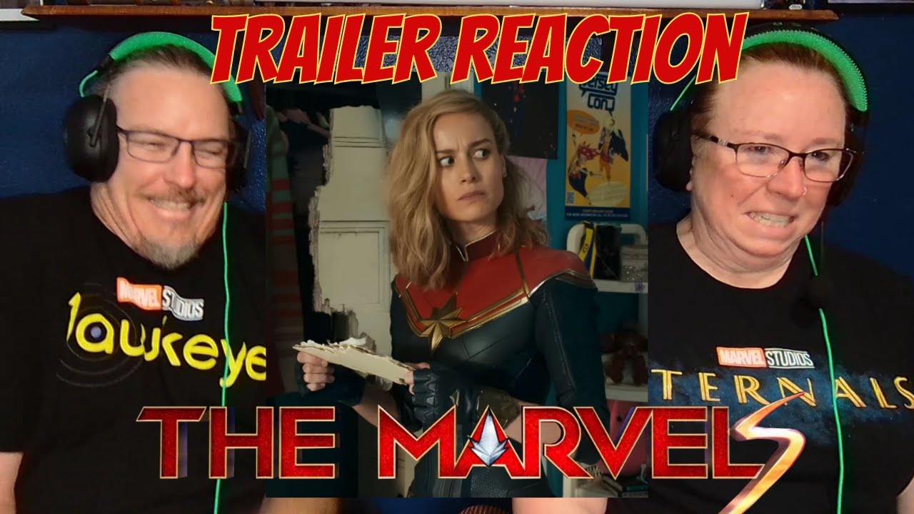 MARVEL STUDIOS: THE MARVELS | TRAILER REACTION - YouTube