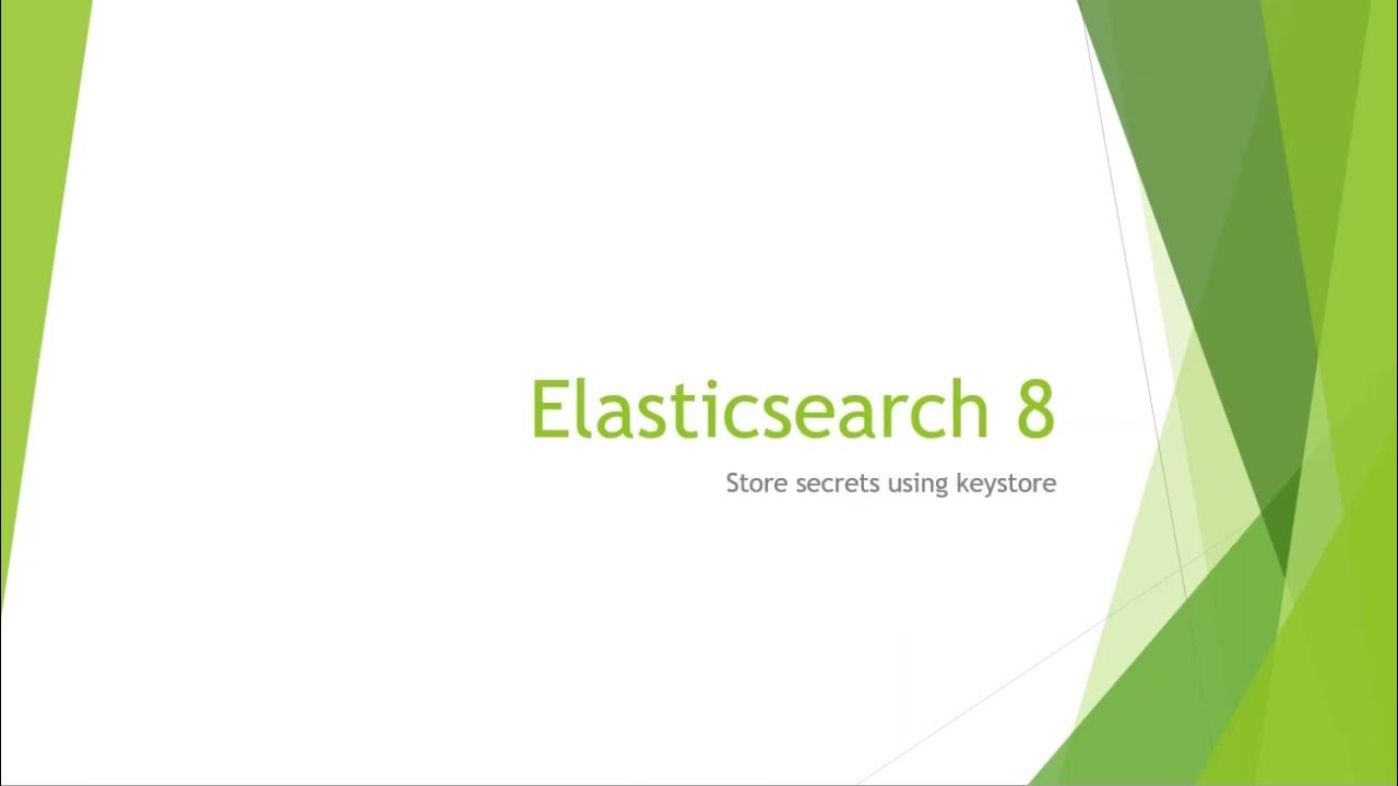 Elasticsearch 8 Security Tutorial - Store Credentials Using Keystore ... Elasticsearch 8 Security Tutorial - Store Credentials Using Keystore ...