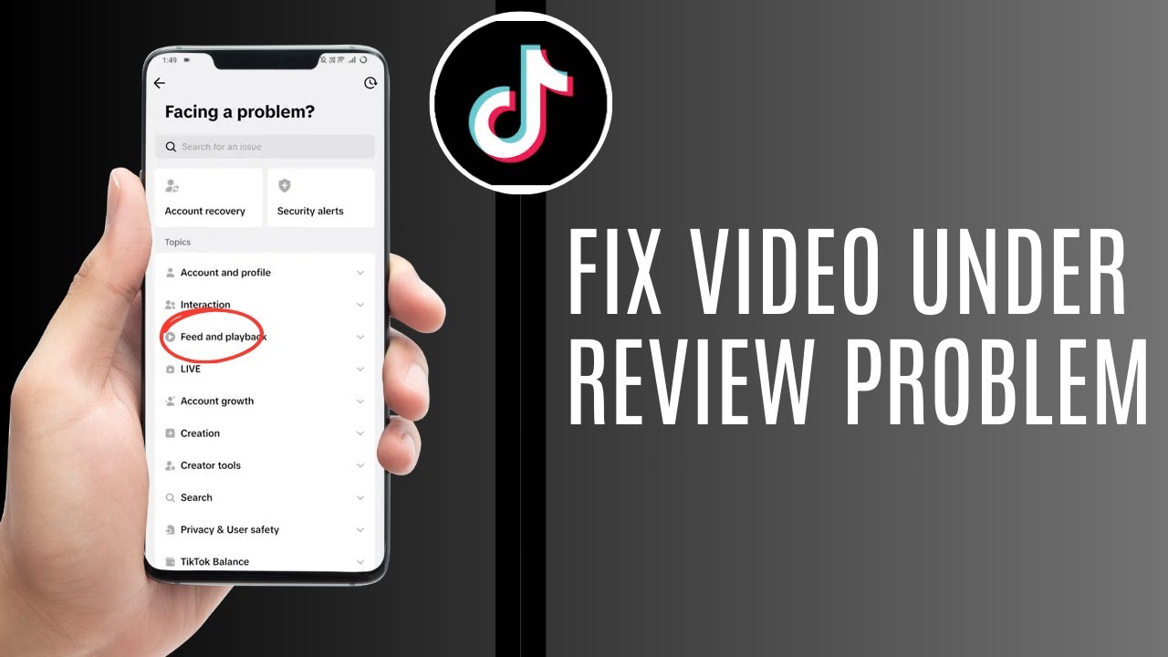 How To Fix TikTok Video Under Review Problem - YouTube