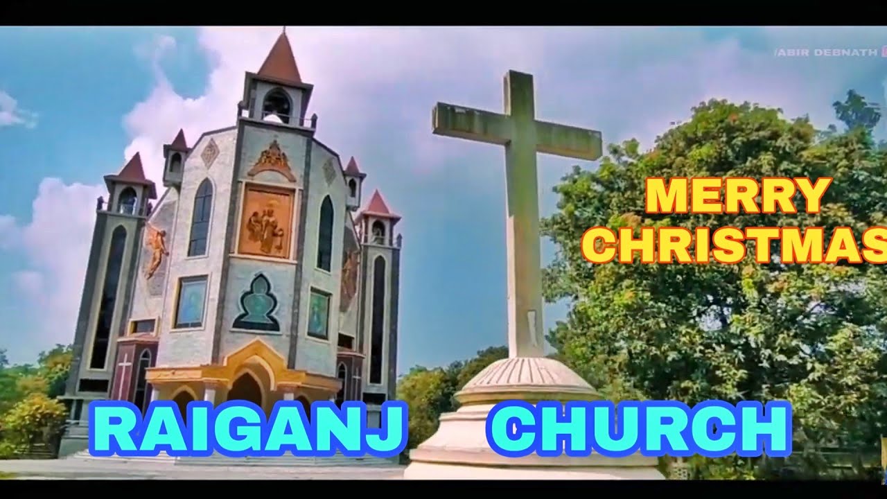 RAIGANJ CHURCH 😍 || Drone Shots ️ || St. Joseph the Worker Cathedral ...