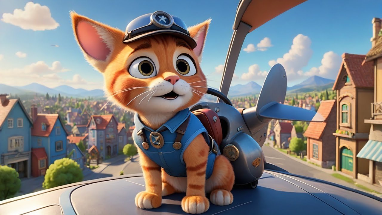 Captain Whiskers The Flying Hero - YouTube