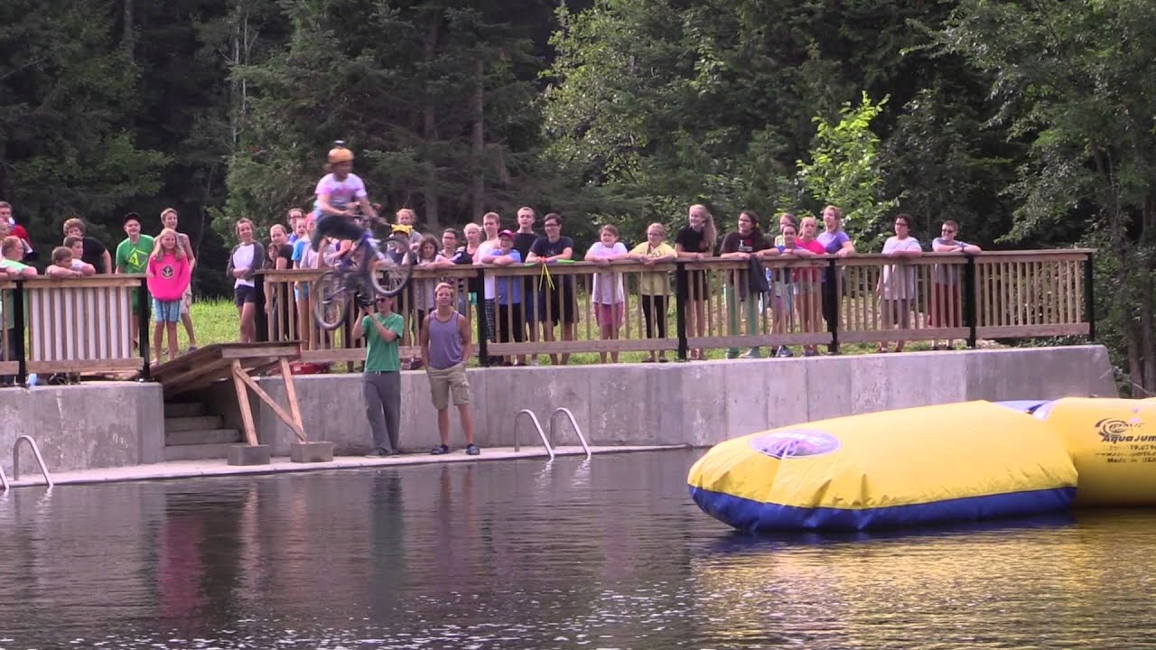 Camp Shiktehawk Bike Jump 2015 - YouTube