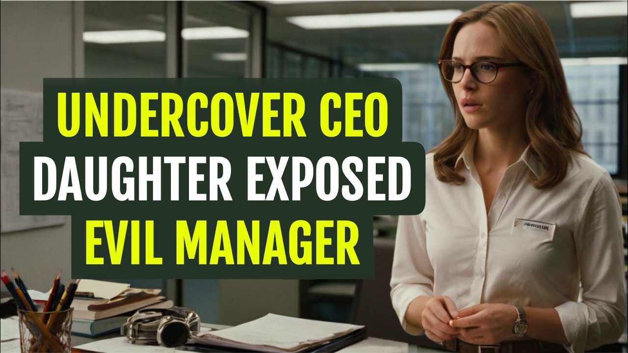 Undercover CEO daughter exposed evil manager, then this happen - YouTube