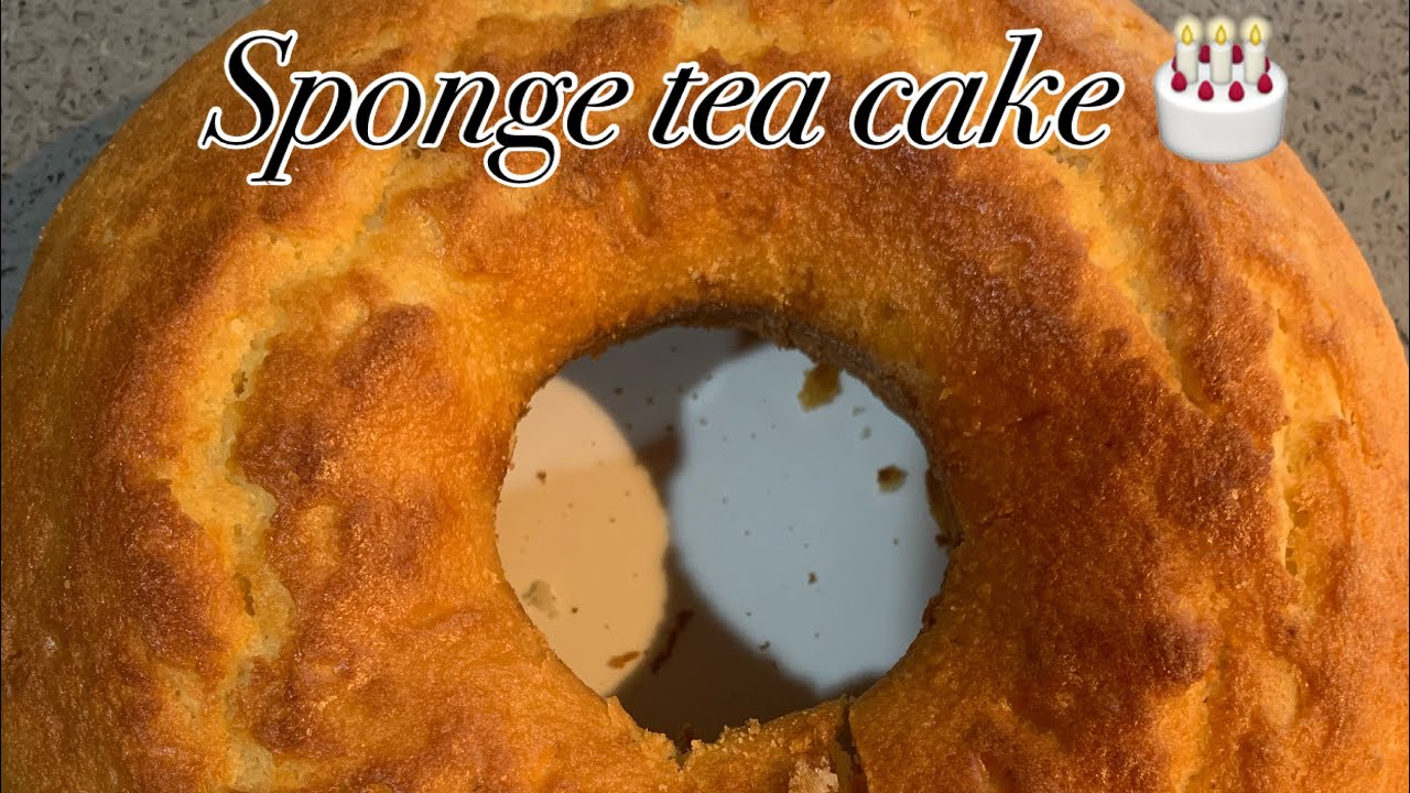 Tasty sponge tea cake/perfect tea time snack - YouTube
