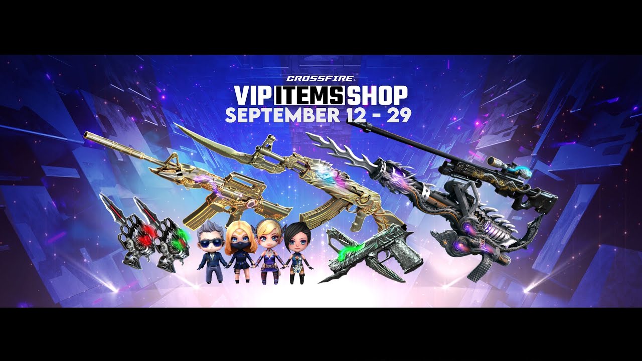 Crossfire West | VIP Item Shop | September 12 - 29 | Showcase - YouTube