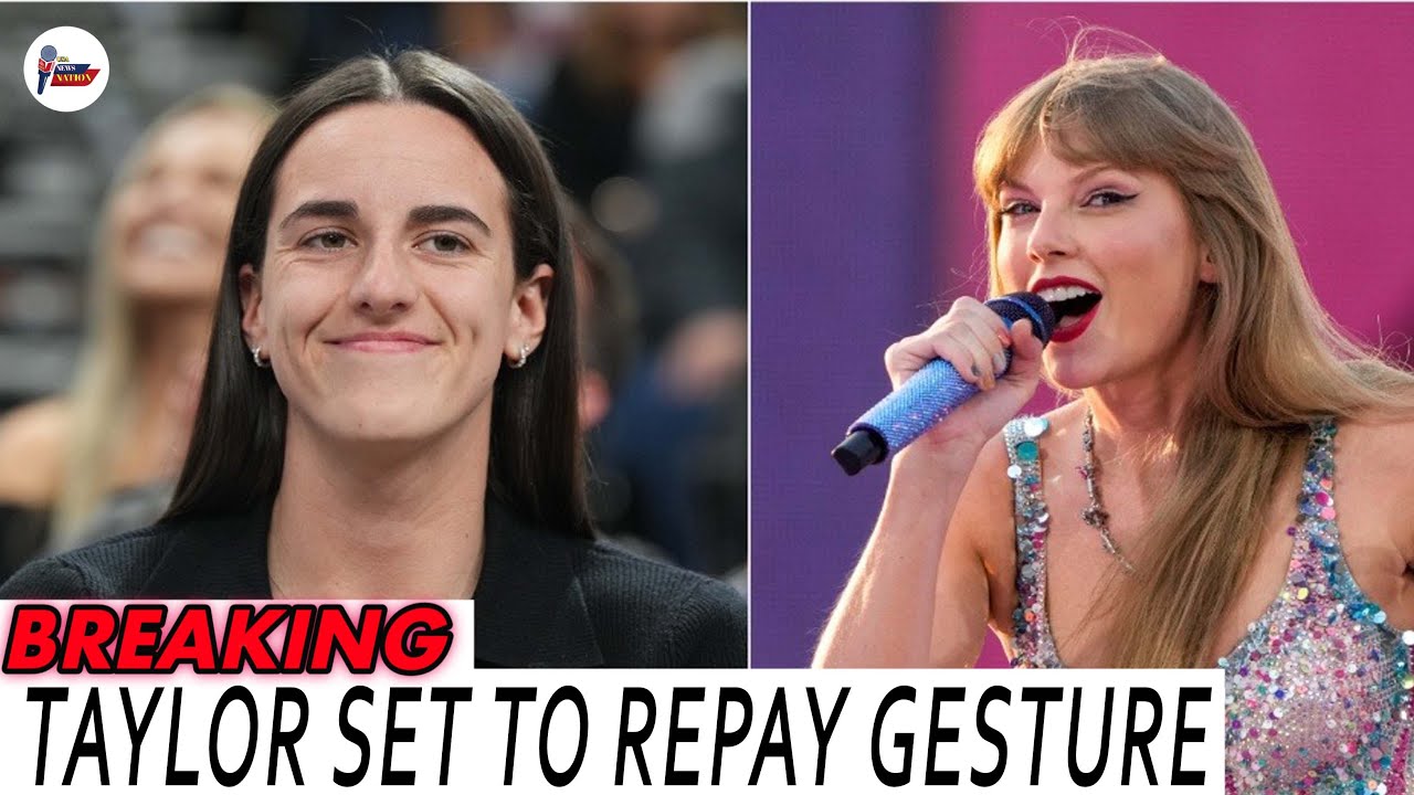 Taylor Swift set to repay gesture to WNBA superfan Caitlin Clark - YouTube