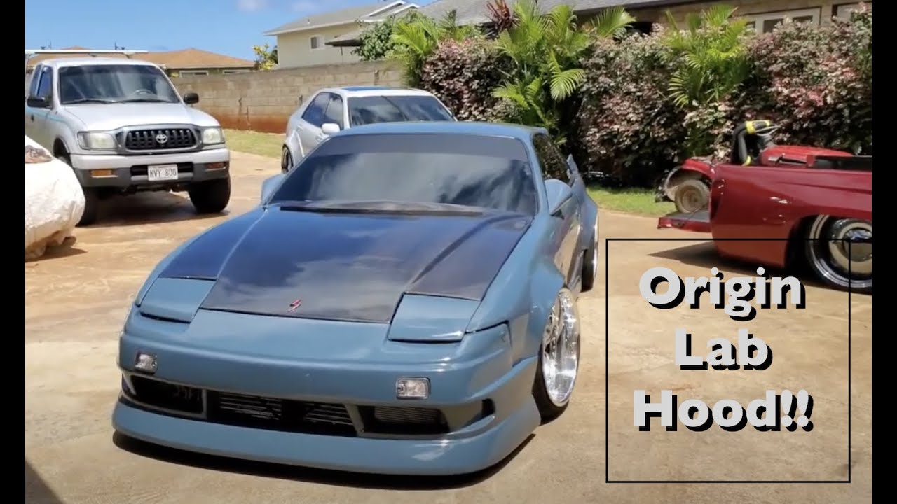 180sx O Lab type 2 hood install on my s14! 🤙🏼 - YouTube