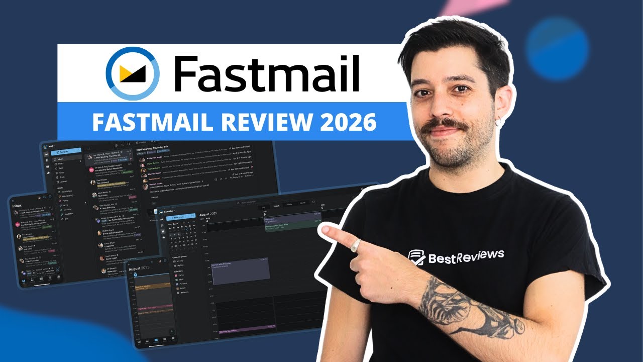 Fastmail Review 2026 | Best Secure Email Services Reviews - YouTube