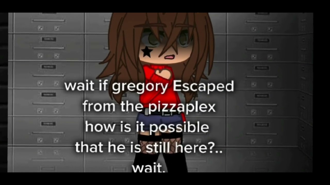 se gregory e scappato dal pizzaplex allora perché ce la sua voce ancora ...