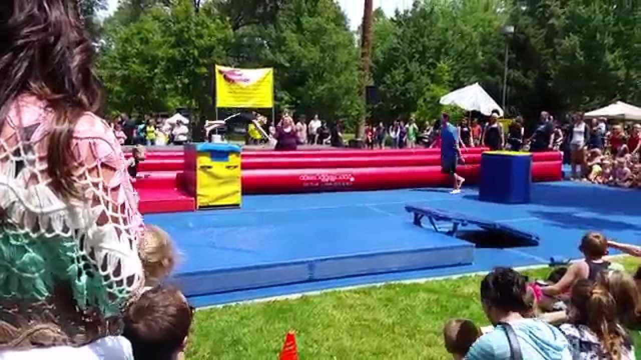 Motion Matrix Gymnastics Grants Pass, OR - Boys "Off The Wall" - YouTube