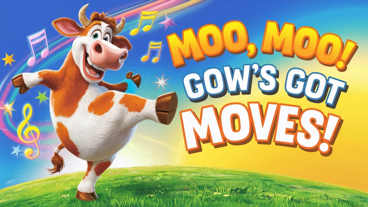 Cow Dance Party - Moo-sical Fun for Kids! - YouTube