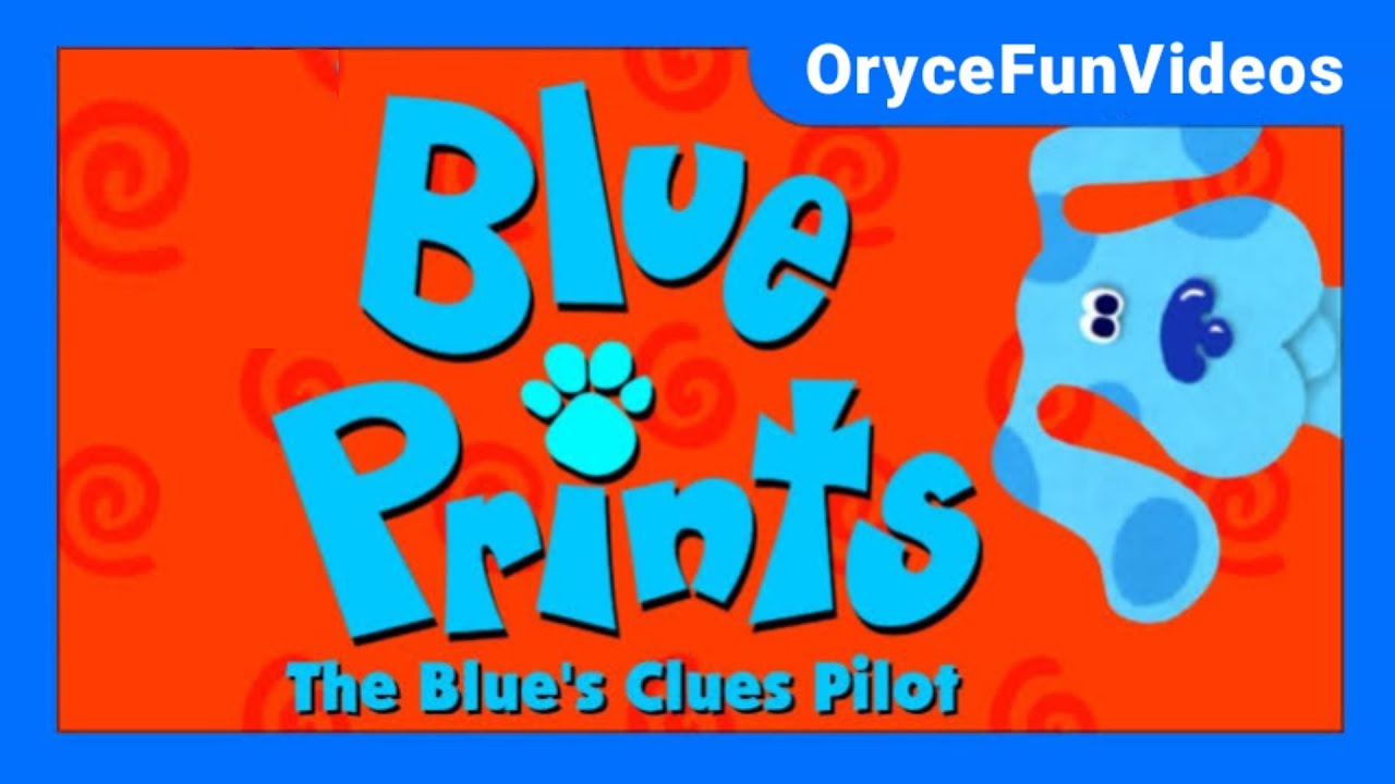 Blue's Clues Remake Blue Prints Pilot (1995) with prisma3d - YouTube