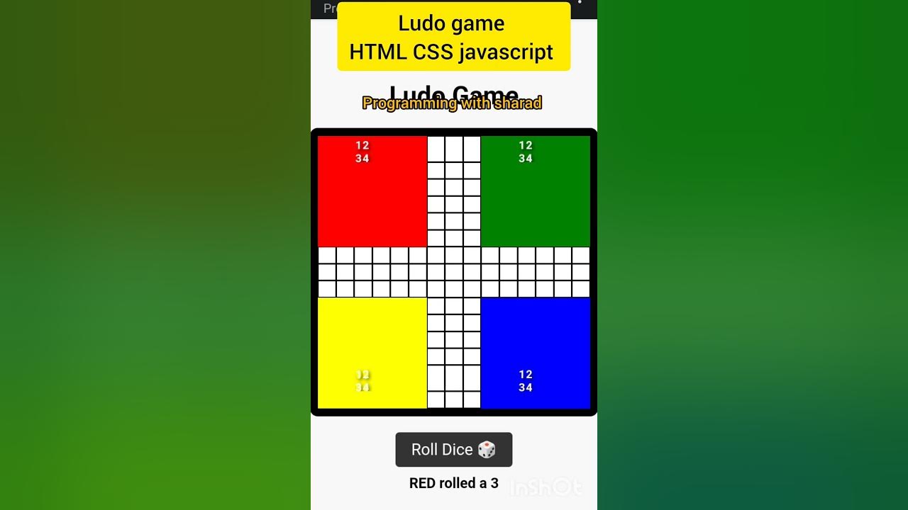 #ludo #project using #html #css #javascript #ludogame #projectideas #webdesign #webdevelopment ...