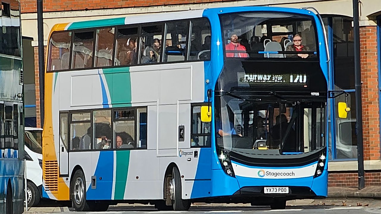 New Stagecoach Bus Sheffield 11648 On 120 From Ranmoor To Halfway - YouTube