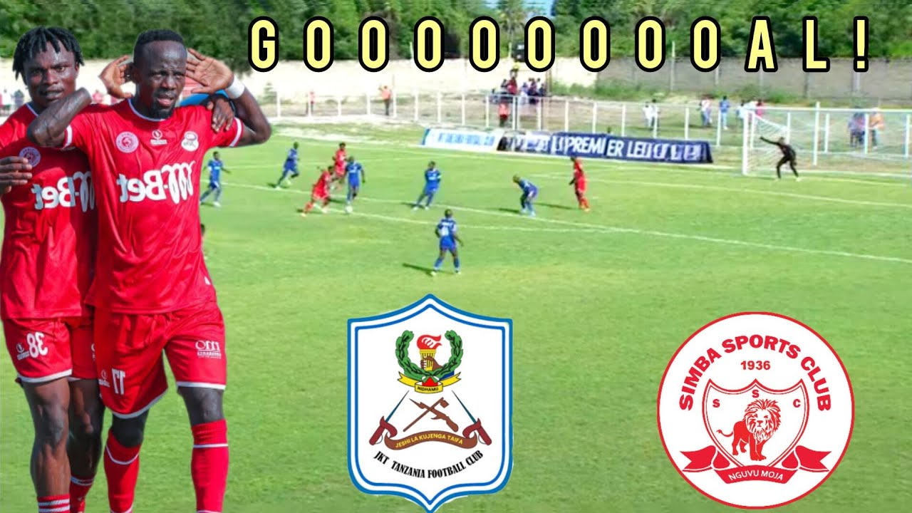 GOAL! JKT TZ FC VS SIMBA SC live gooaal! - YouTube