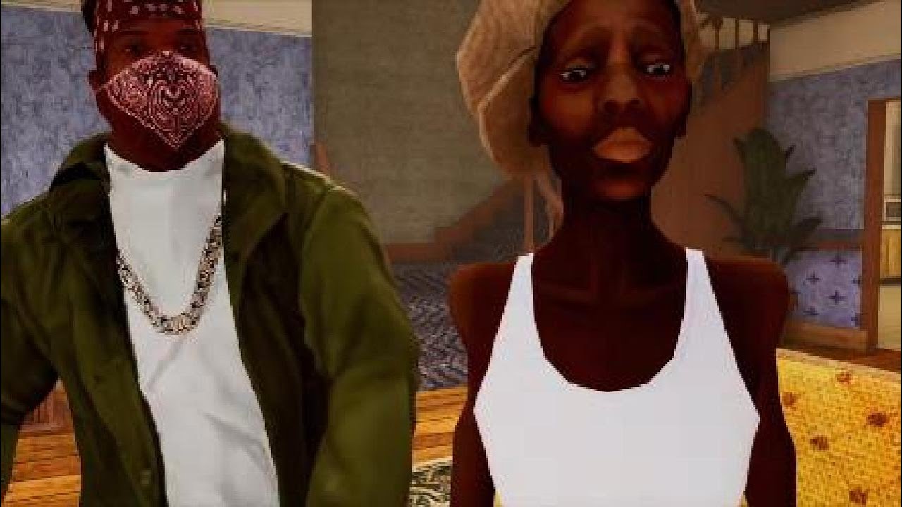 Grand Theft Auto San Andreas definitive edition Beat down on b dup ...