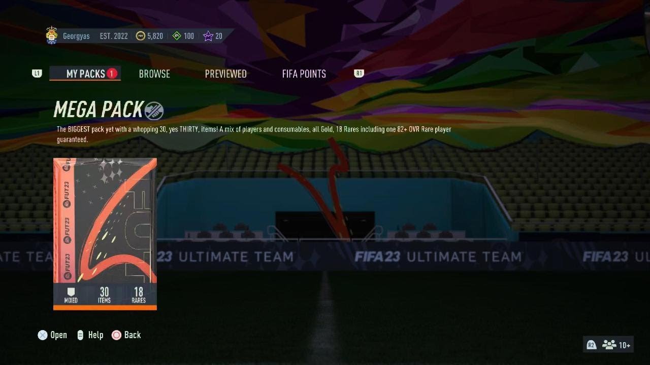 FIFA 23 - Open Mega Pack - YouTube