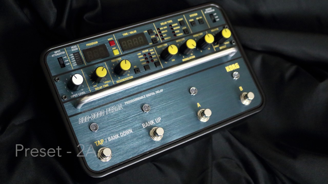 KORG SDD-3000 Demo - YouTube