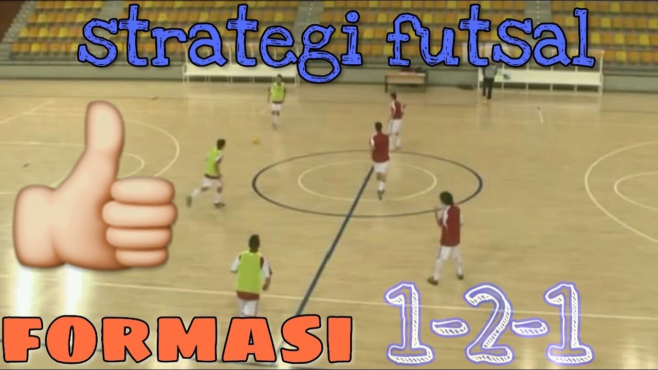 Strategi FUTSAL formasi 1-2-1 - YouTube