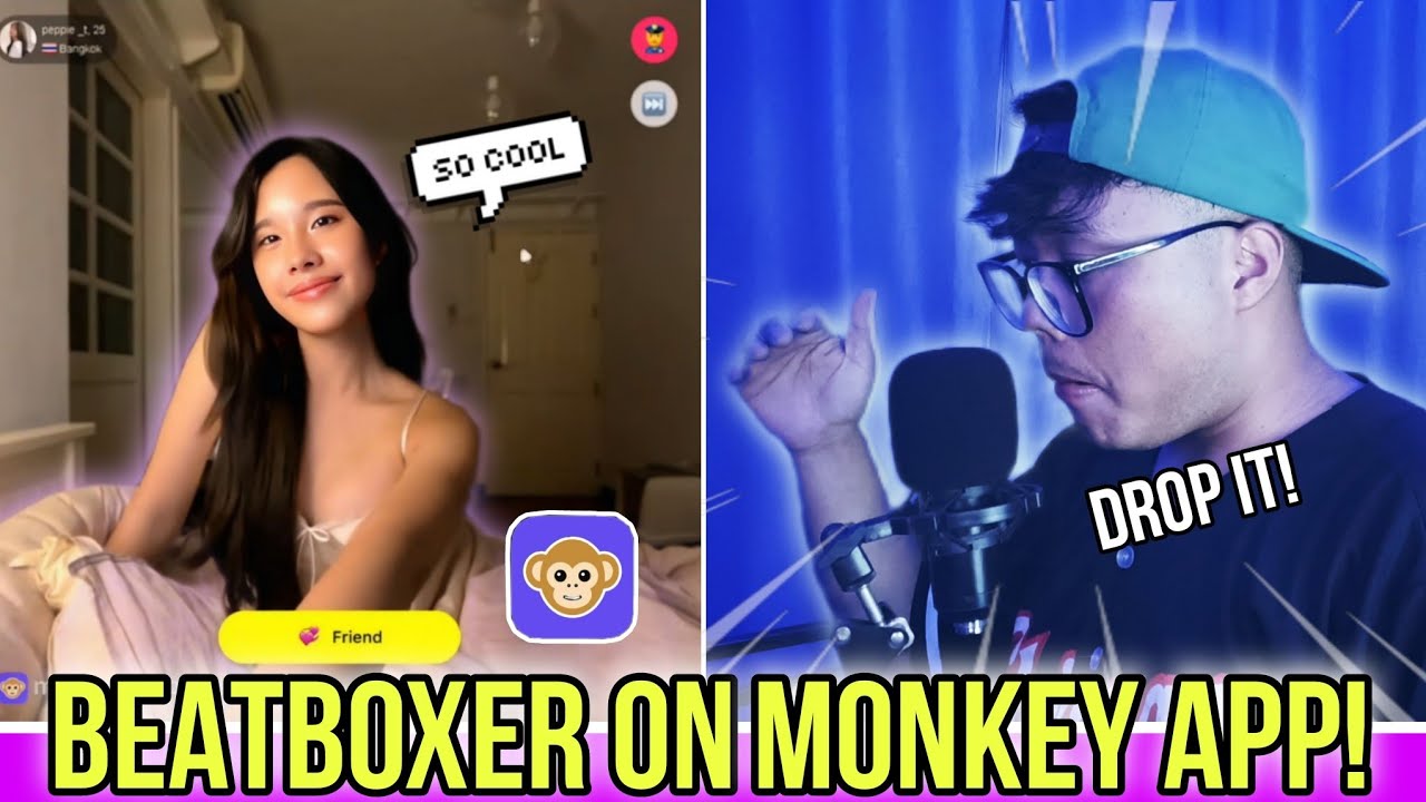Beatboxer’s First Time on Monkey App! Best Reactions & Crazy Vibes ...