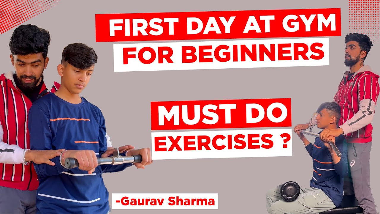 First Day At GYM | Workout for Beginners in Gym | Fitness Destination ...