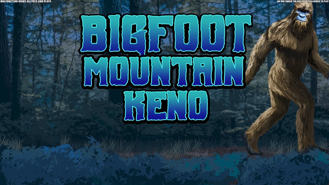 Bigfoot Mountain Keno - Grand Vision Gaming - YouTube