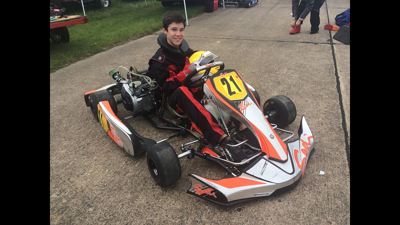 Griffen's win at SCCA Autocross #10 - Helmet Cam - YouTube