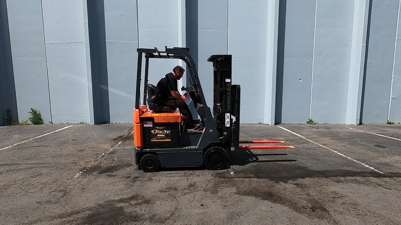 TOYOTA 7-series 7FBCU15 3,000lb Electric #8088 - Forklift for Sale ...