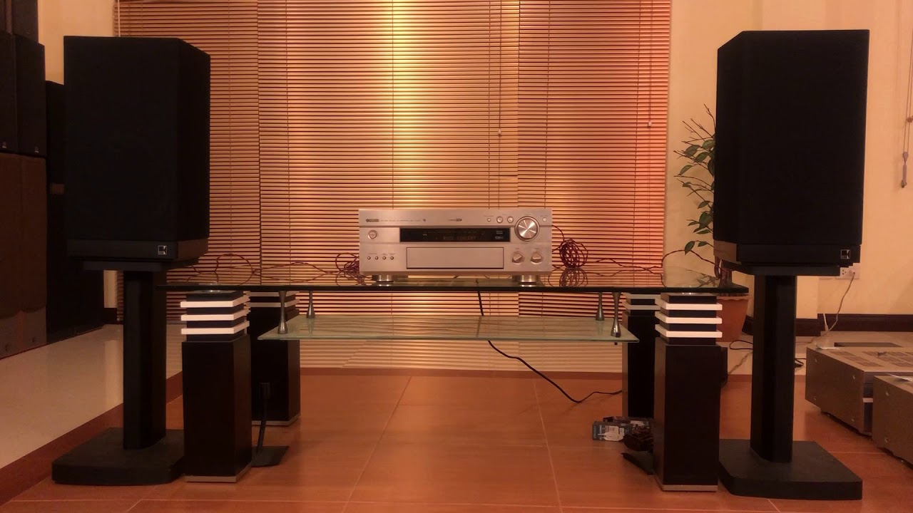 Yamaha AX-1200 + KEF 304 - YouTube