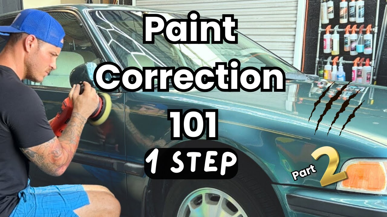 One Step Paint Correction for Beginners /Acura Part2 - YouTube