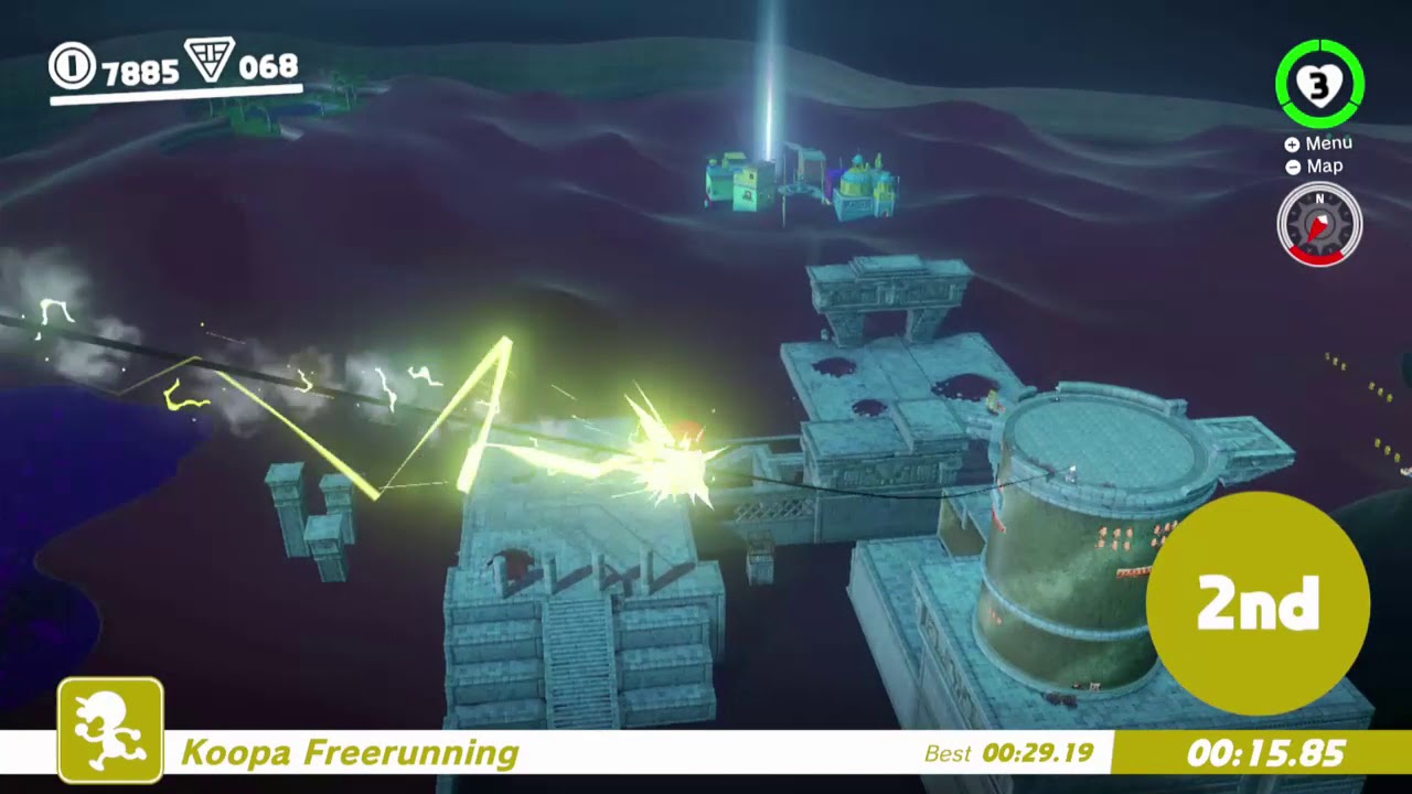 Super Mario Odyssey - Koopa Freerunning Sand Kingdom 28.58 - YouTube