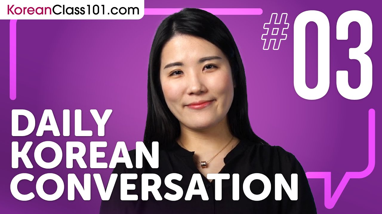 Talk About Your Daily Routine in Honorific Korean in Korean | Daily ...