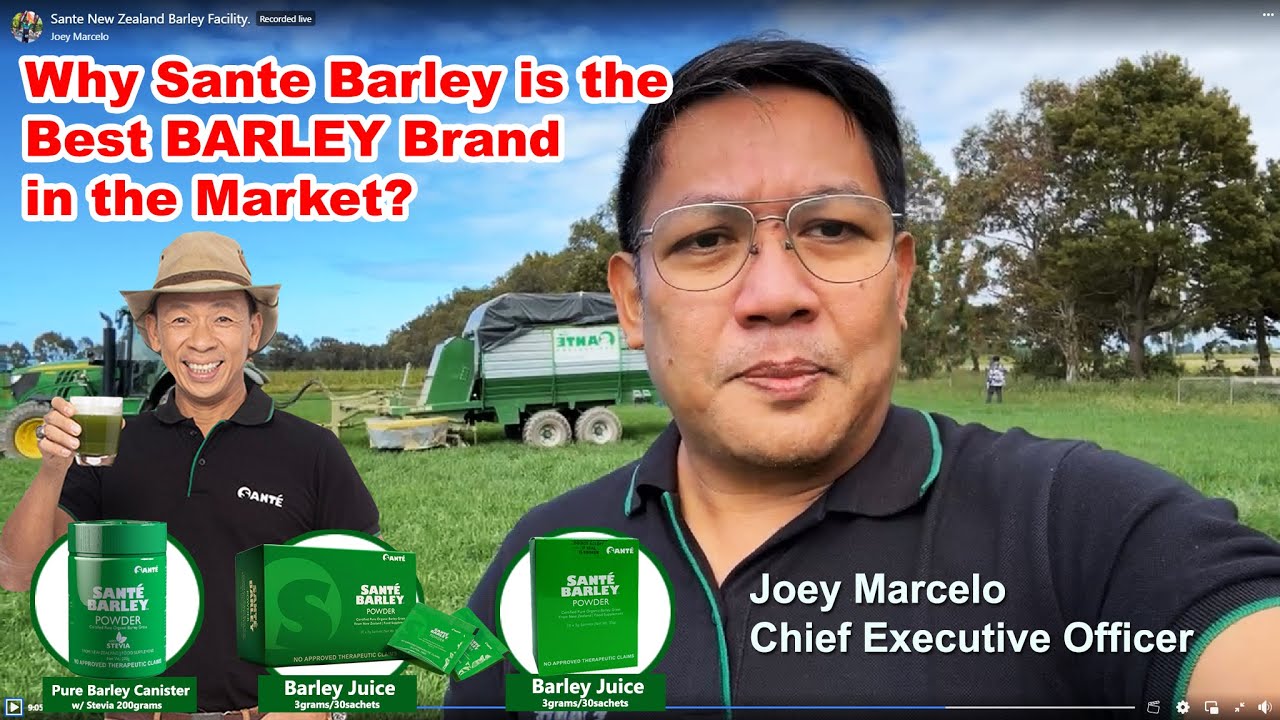 Why Sante Barley is the Best Barley Brand in the Market | Sante CEO ...