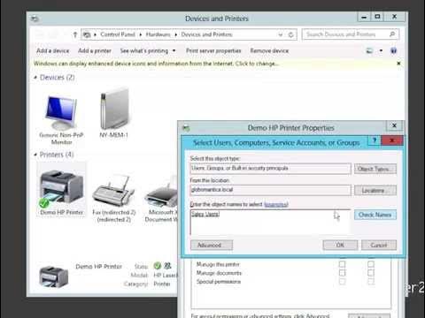 Implementando Servidor de Impresion Windows Server 2012 - YouTube