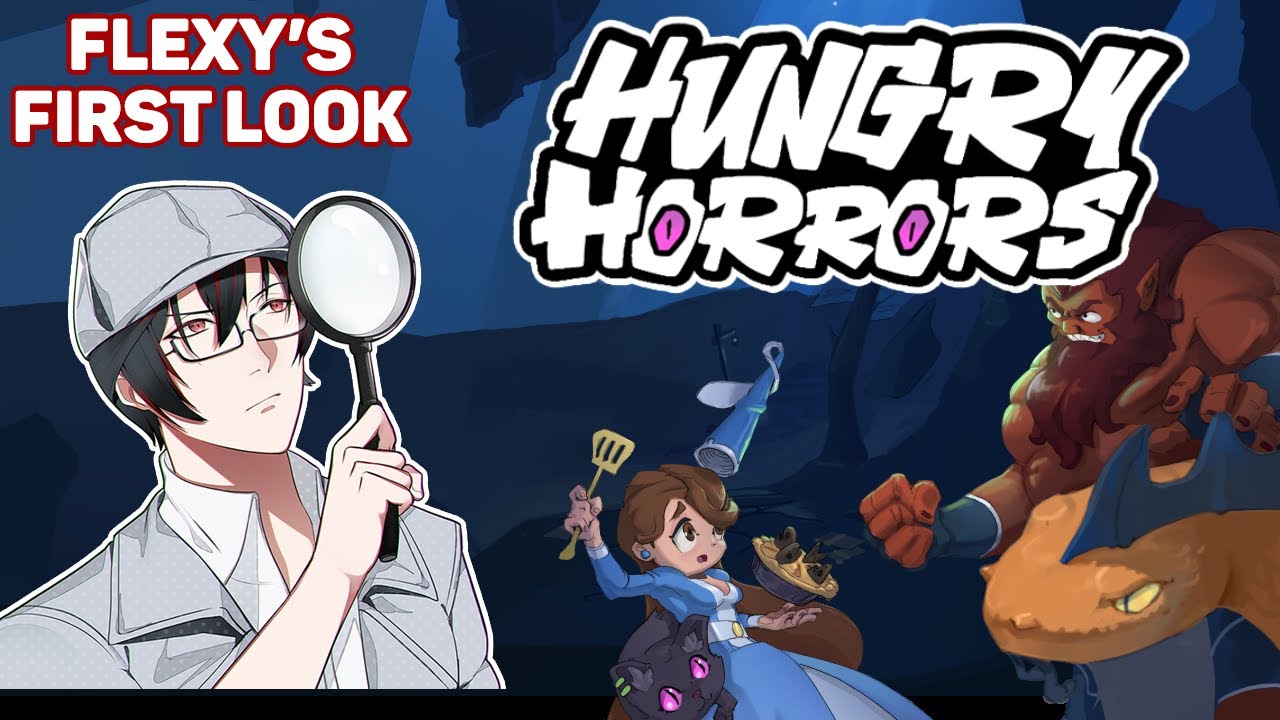 Why fight monsters if I can FEED them? - Hungry Horrors demo - YouTube