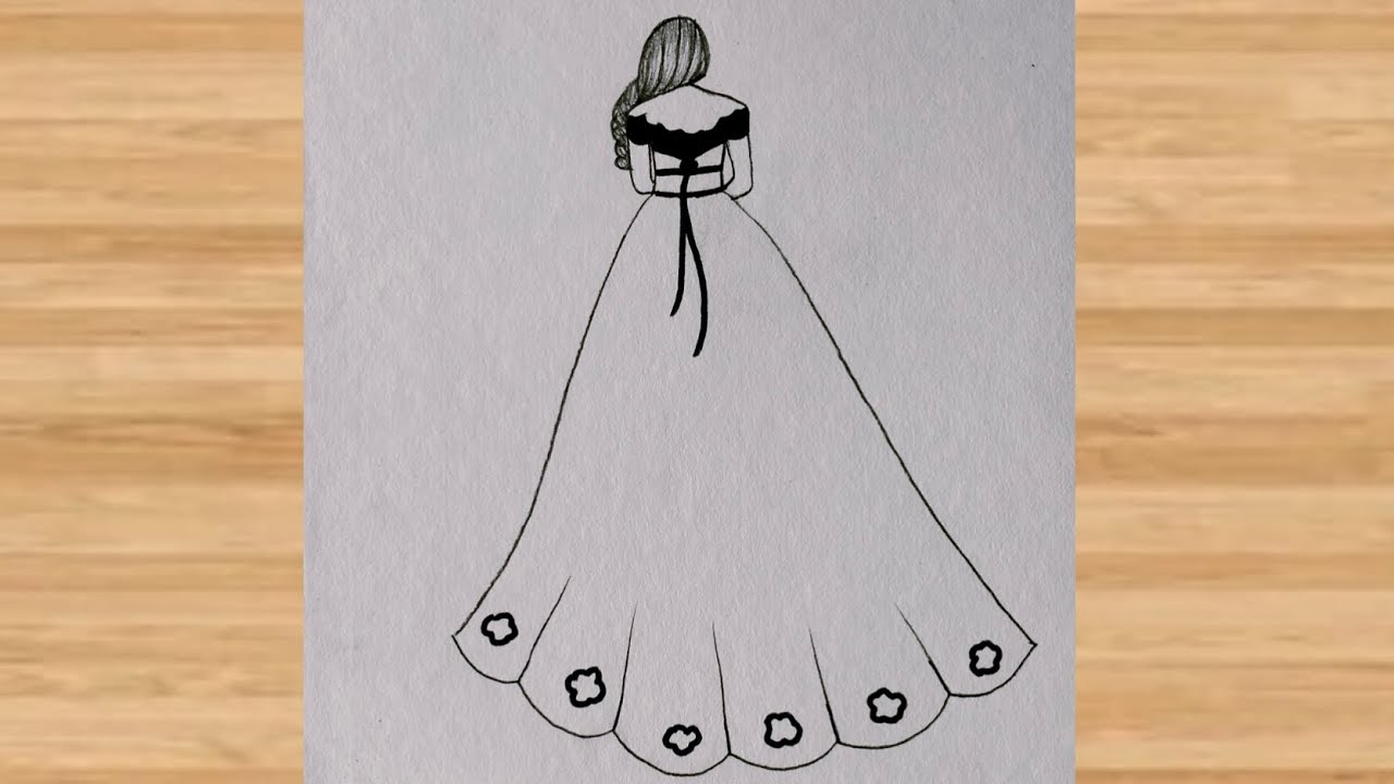 Easy Sundar Girl Drawing | Beautiful Girl Drawing Barbie Doll | Chitra ...