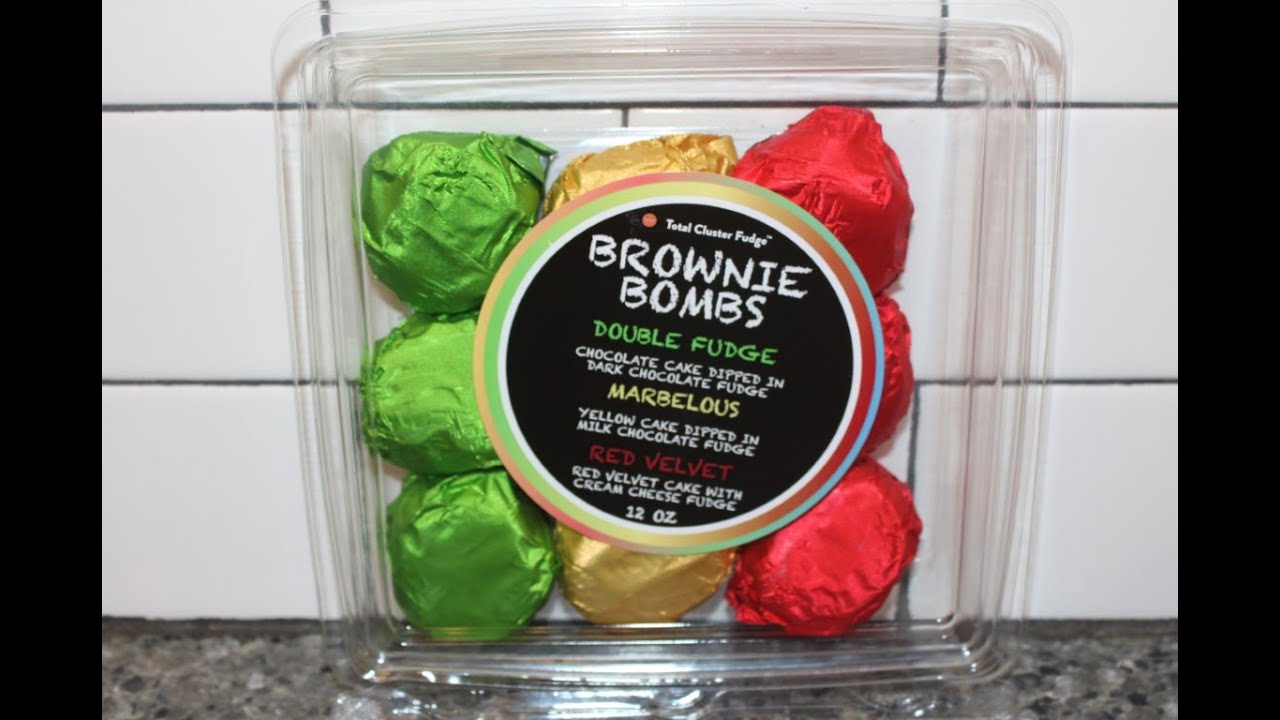 Total Cluster Fudge Holiday Brownie Bombs: Double Fudge, Marbelous ...