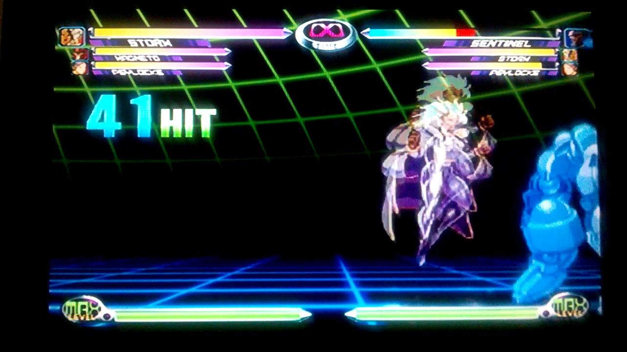 MVC2 - Storm Infinite on Sentinel (easy) - YouTube