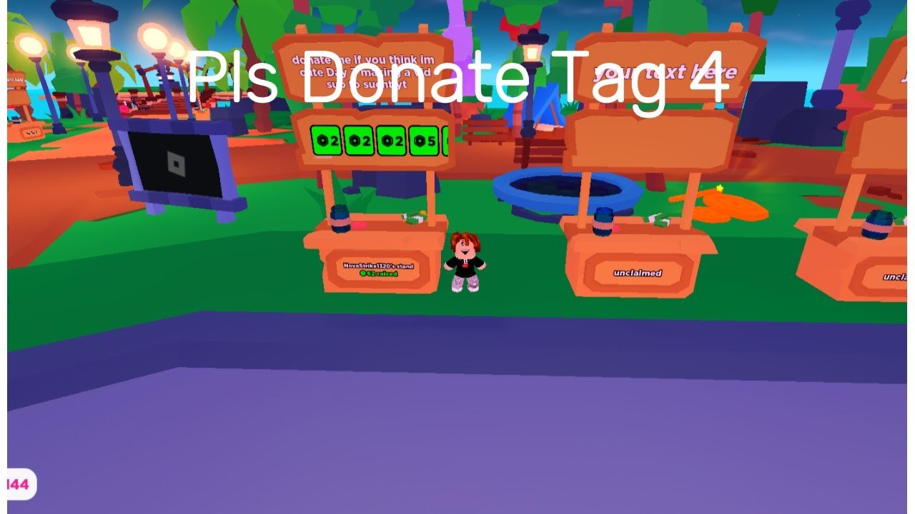 Roblox Pls donate (tag 4) - YouTube