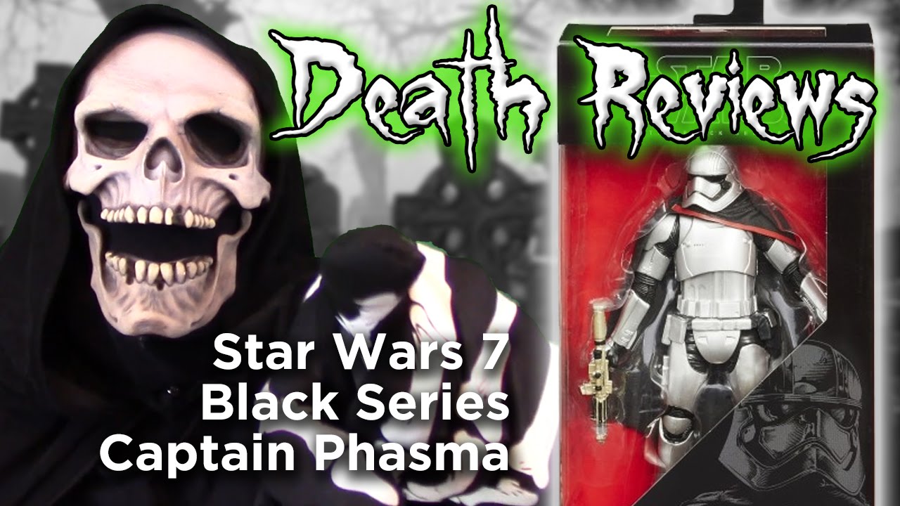 Death Reviews: Star Wars 7 Black Series: Captain Phasma - YouTube