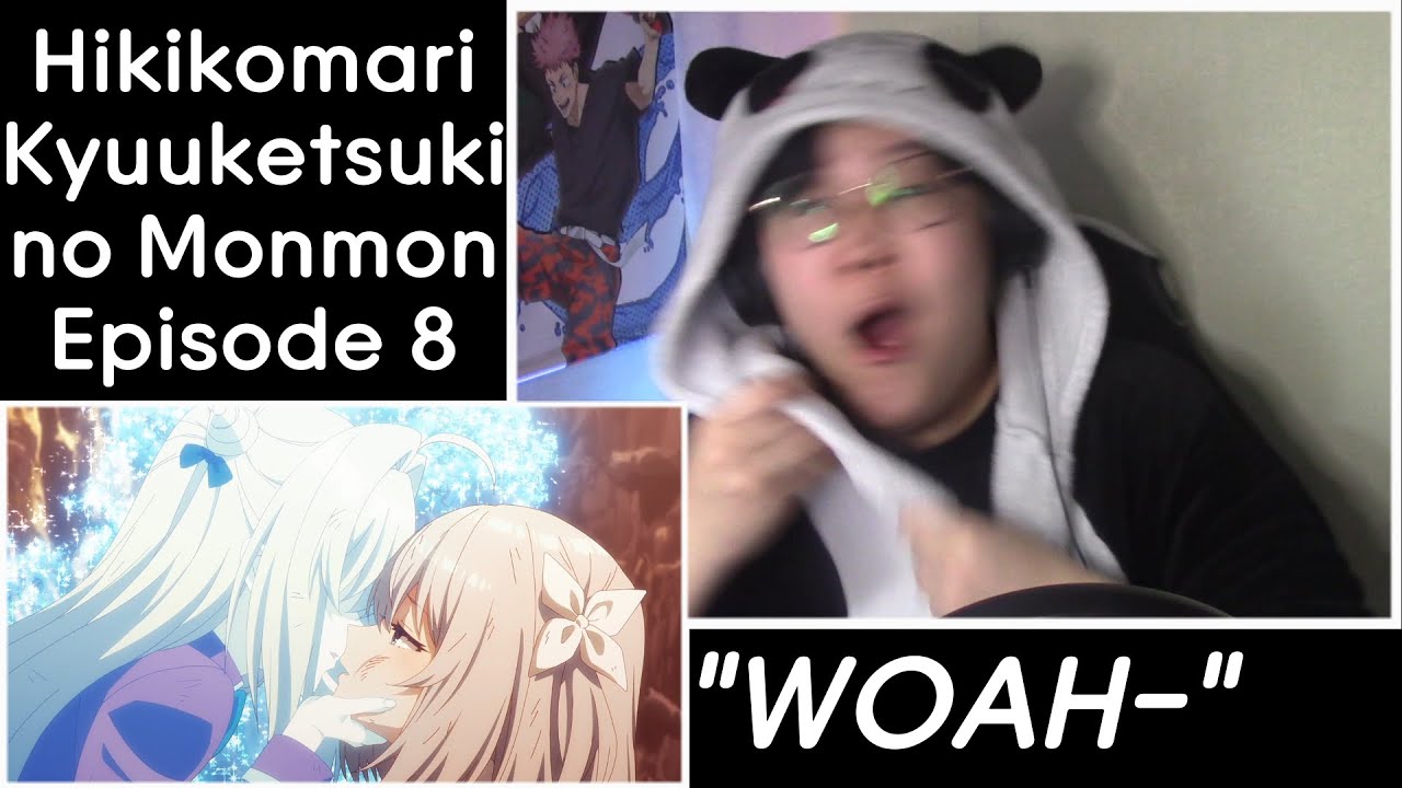 Newbie Jun Reacts | Hikikomari Kyuuketsuki no Monmon (Episode 8) - YouTube