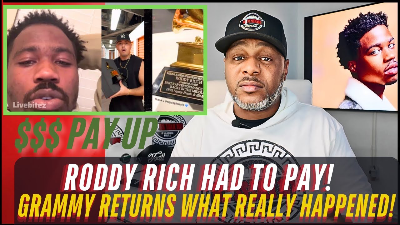 Roddy Rich Grammy's Misplaced! How Much He Had To Pay to Get it Back ...