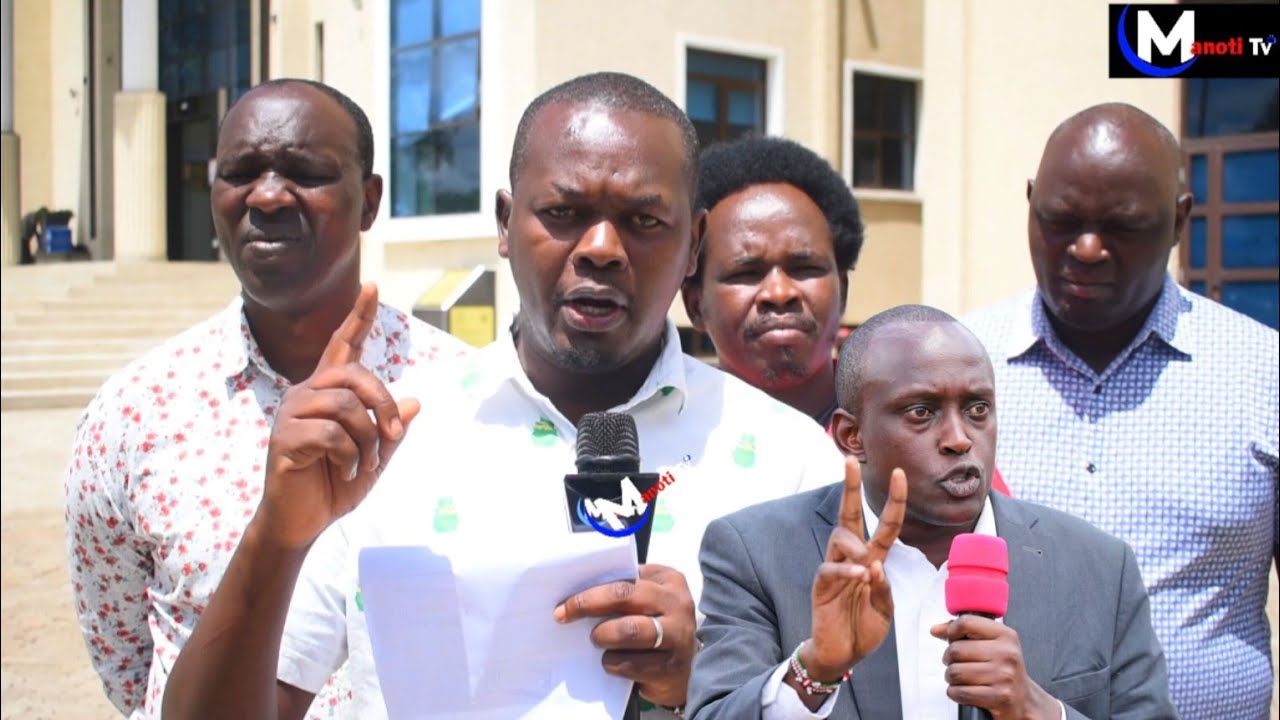 Drama in Nakuru as MCAs threaten to IMPEACH CS Samuel Mwaura over ...