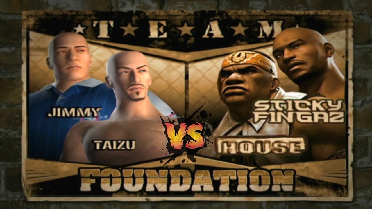 Def Jam Fight For NY | JIMMY & TAIZU vs HOUSE & STICKY FINGAZ | 4 ...