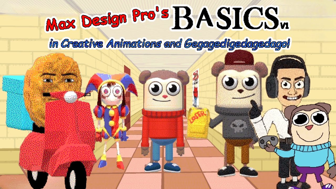 NUGGETS IN BALDI'S SCHOOL // Max Design Pro's Basics in Creative ...